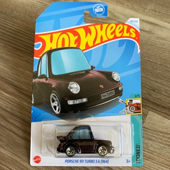 Toys | Hot Wheels Porsche 911 Turbo 36 964 Tooned Hotwheels Mainline ...